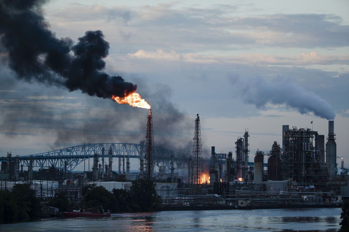 South Philly refinery, a big polluter, shut down 6 months ago. So, do ...