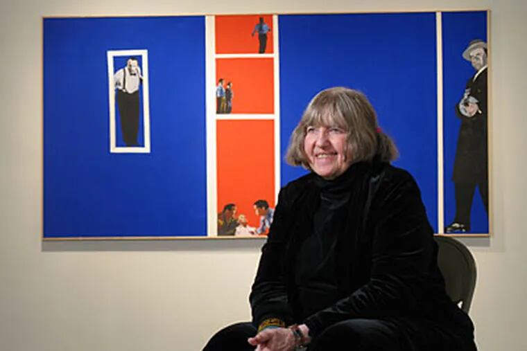 In touch with pop art's feminine side