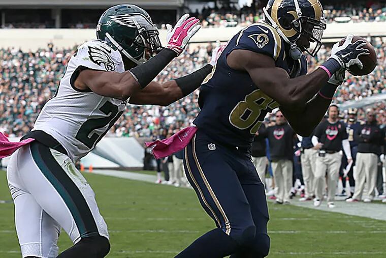 Eagles corners under fire