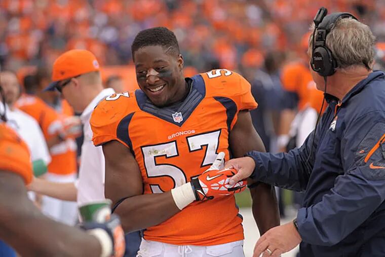 Johnson took rough road from Strath Haven to Broncos