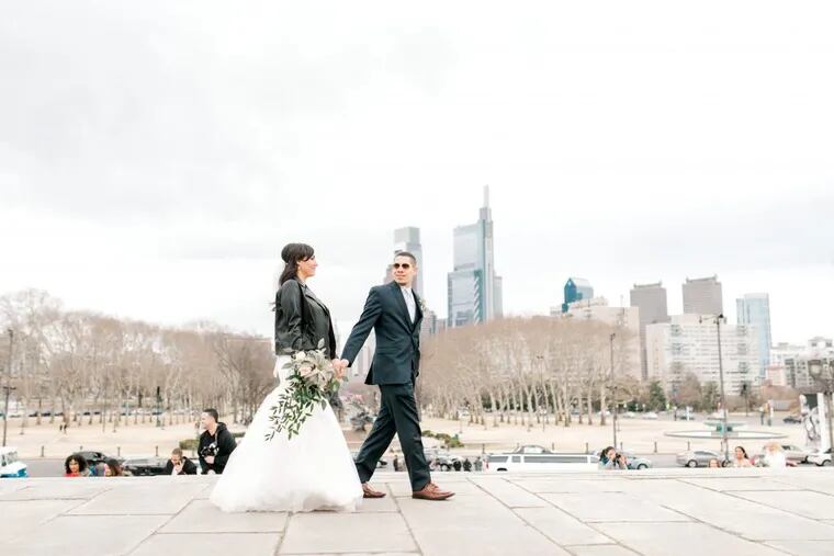 Philadelphia weddings: Jessica Atkinson and Barnett Pearlstein