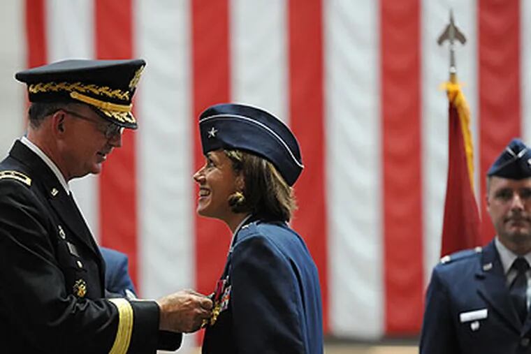 Changing of the guard at South Jersey's joint base