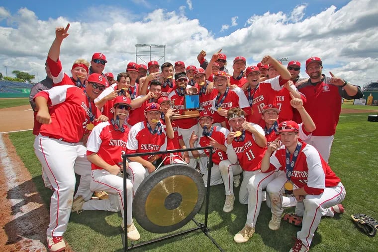 Souderton beats Central Bucks South to win PIAA Class 6A baseball state ...