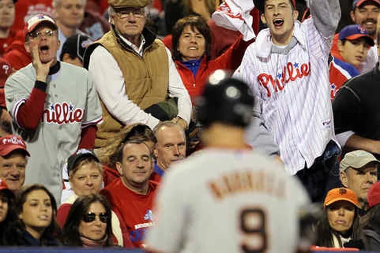 Phillies fans were loud to the very end