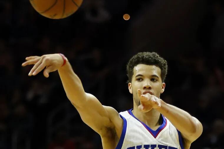 Sixers' Carter-Williams leading by example