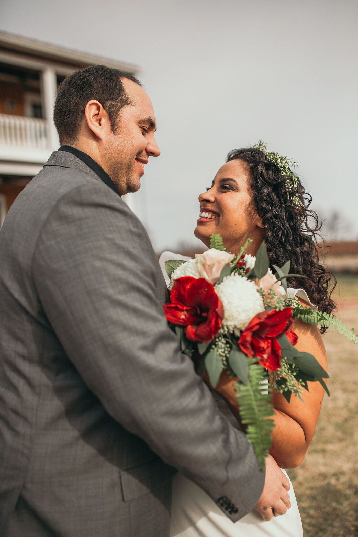 Wedding: For Amber Grinnage and Steven Atkinson, spending time together ...