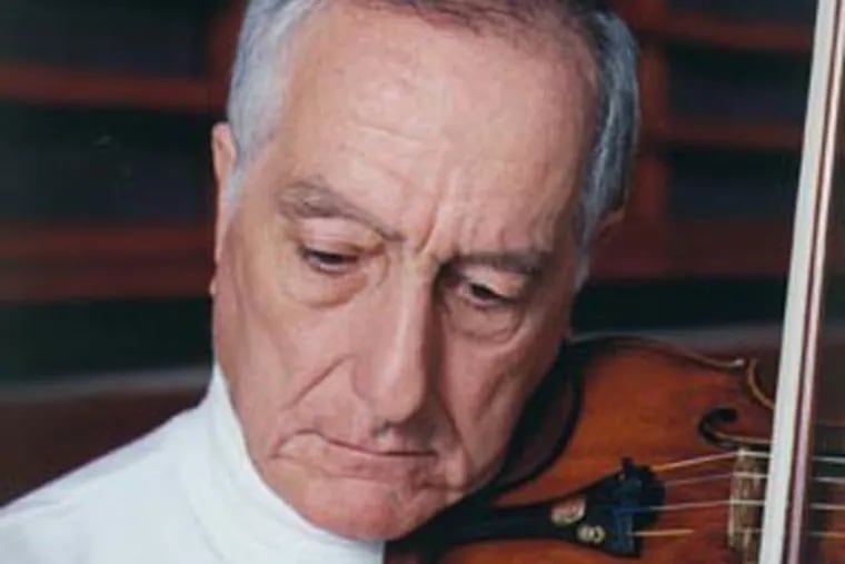 William de Pasquale, 78, first violinist