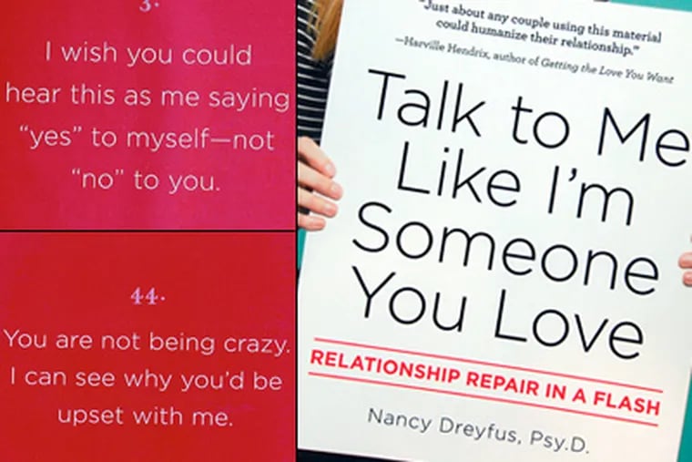 'Talk to me like I'm someone you love': Flash cards for relationship repair