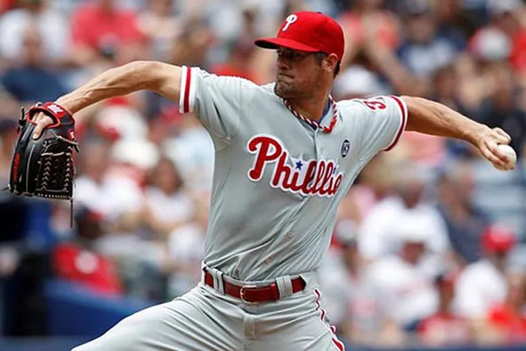 Phillies pitching staff combines to no-hit Braves