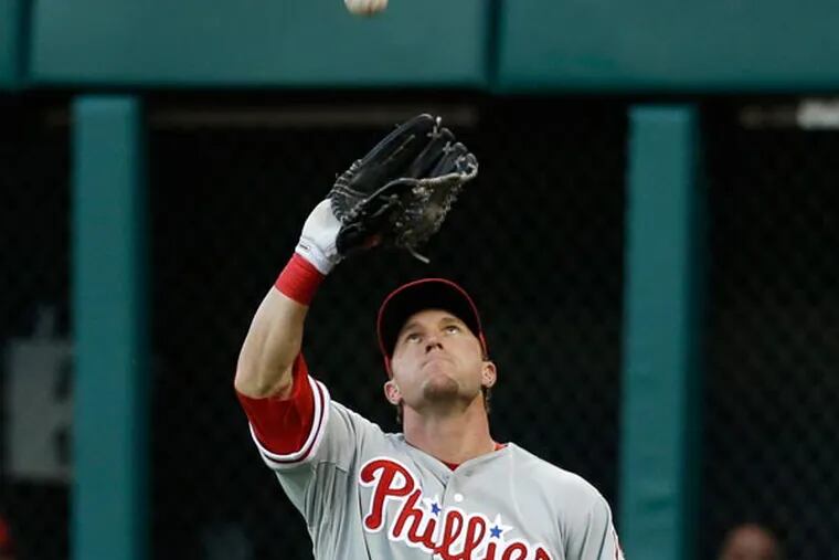 Phillies Notes: Phillies notes: Outfielders in short supply