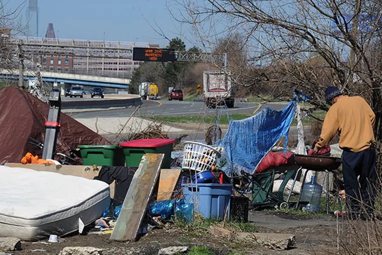 Camden homeless fear loss of tent sites in spring cleaning