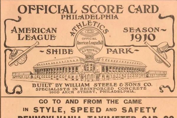 Philadelphia A’s 1910 World Series program sells for $36K