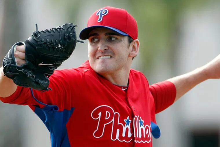 Early on, Lannan says he's 'throwing everything'