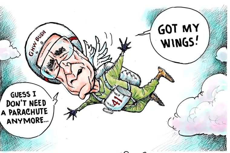 10 cartoons honoring George H.W. Bush’s memory | Opinion