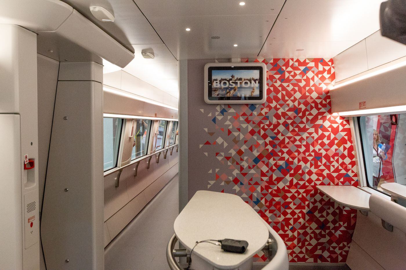 Take a peek at Amtrak’s posh new Acela cars