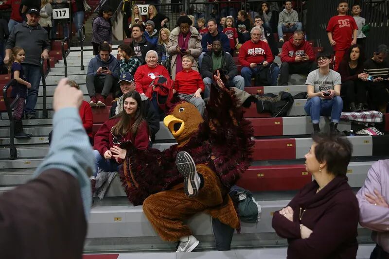 St. Joe's Hawk: Life as the mascot