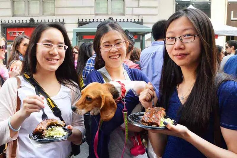 Rittenhouse Row Spring Festival turns Walnut Street into a party