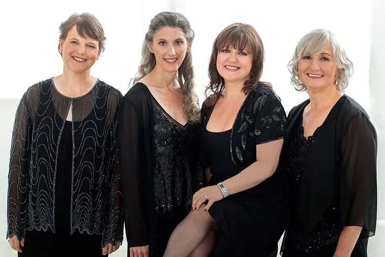 Anonymous 4 pleases crowd "On Yoolis Night" at Rittenhouse Square