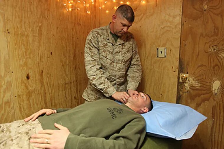 Ancient treatment helps U.S. soldiers heal