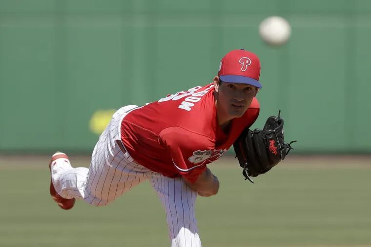 Phillies prospect Drew Anderson spends one day in majors, strikes out ...
