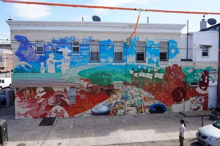 Gambling addiction mural debuts in South Philly