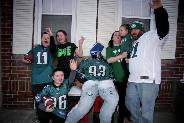 Eagles fans indulge wild superstitions for NFC Championship game