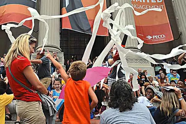Great gobs of goo at Franklin Institute's Mess Fest
