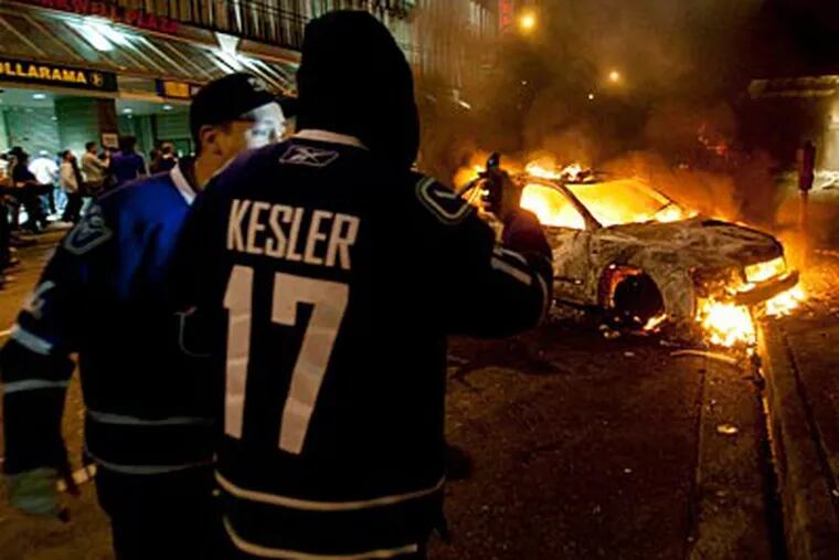 100 arrests, 150 injuries in Vancouver riots