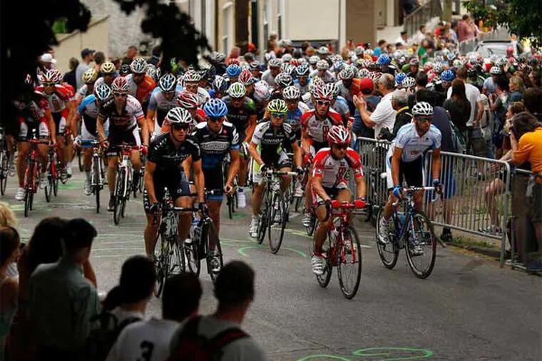 Brady rescues Philly bike race