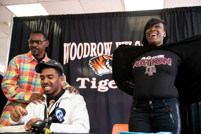 Football recruiting: Woodrow Wilson’s Fadil Diggs sticks with Texas A&M ...
