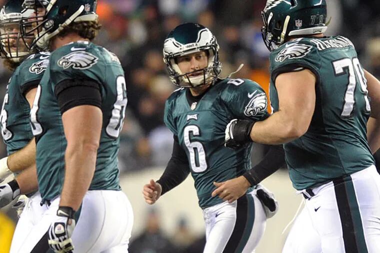 Eagles' Henery not worried about competition for job