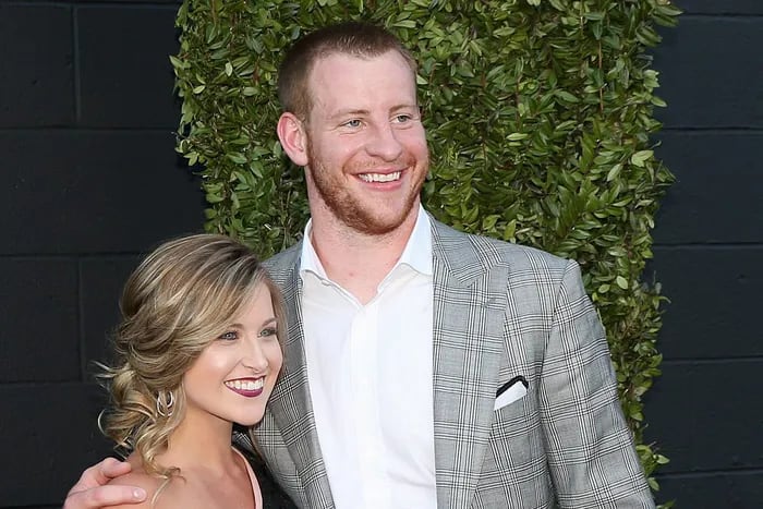 Eagles’ Carson Wentz, wife Maddie are expecting their first baby: ‘What ...