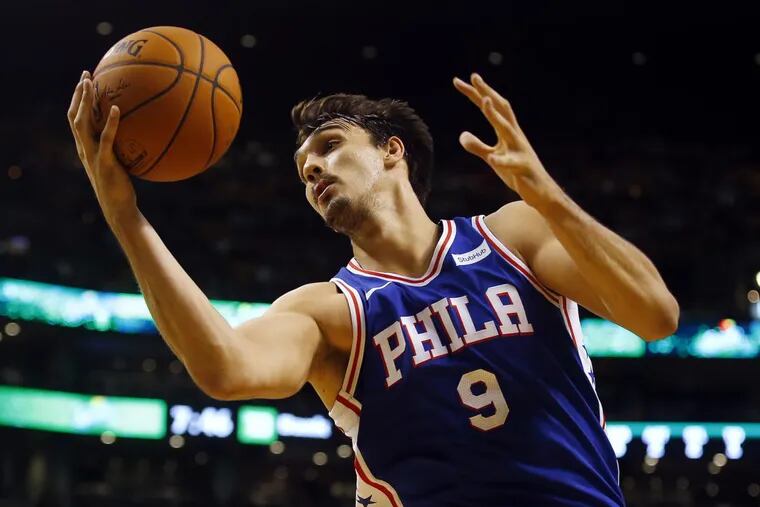 Sixers' Dario Saric is tirelessly improving his game