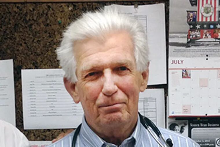 Frank Harrison, cardiologist, volunteer