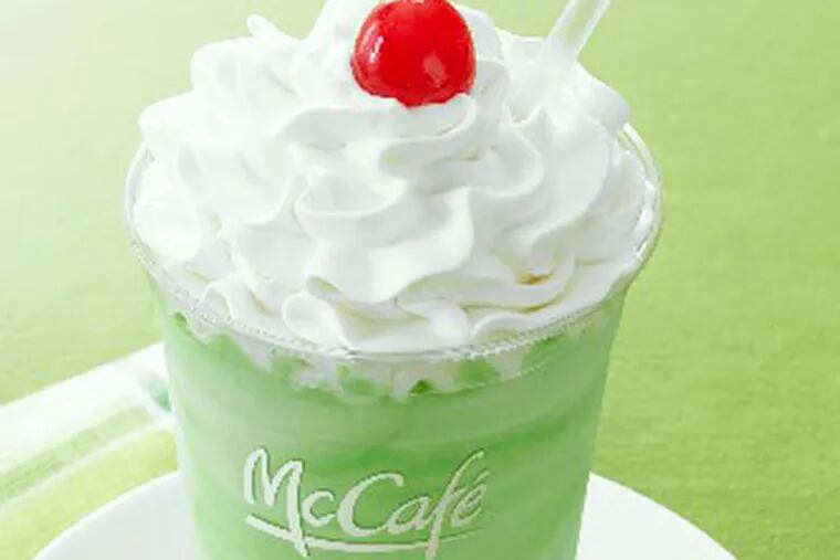 The Chain Gang: McCafe Shamrock Shake
