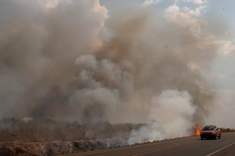 G7 leaders vow to help Brazil fight Amazon fires, repair damage
