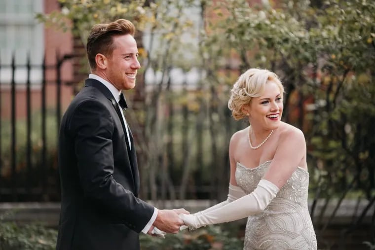 Philadelphia weddings: Christina Gagnier and Abe Dyk