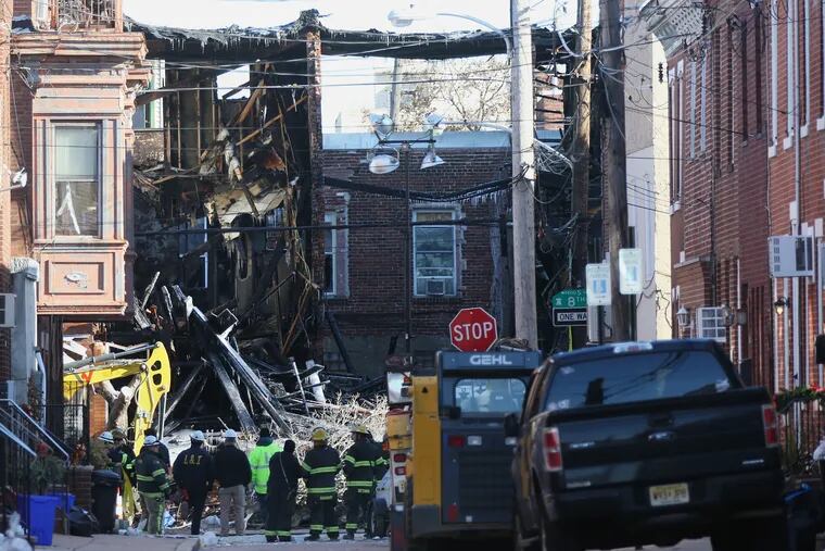 Weeks before South Philly explosion, street was dug up
