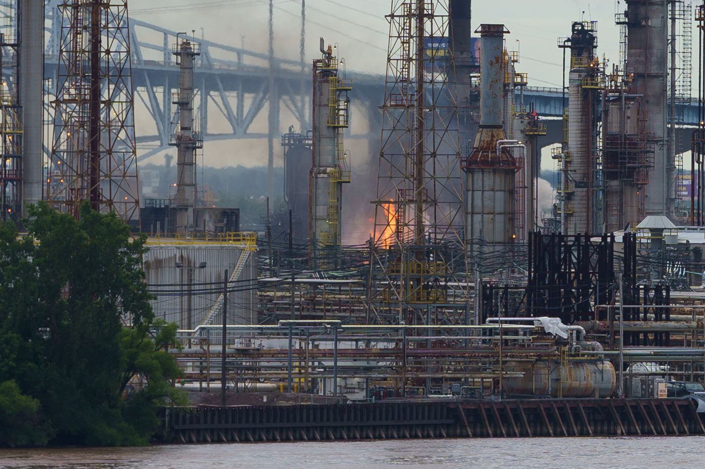 ‘It looked like Armageddon’: Refinery fire puts focus on toxic chemical