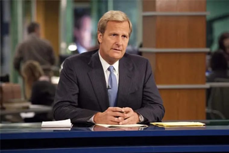 Sorkin returns with a fictional look at cable news
