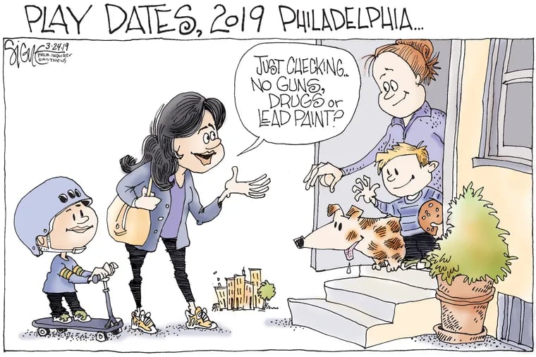 Political Cartoon: Get the lead out