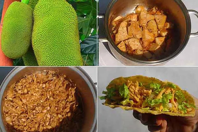 Jackfruit makes a tasty substitute for meat