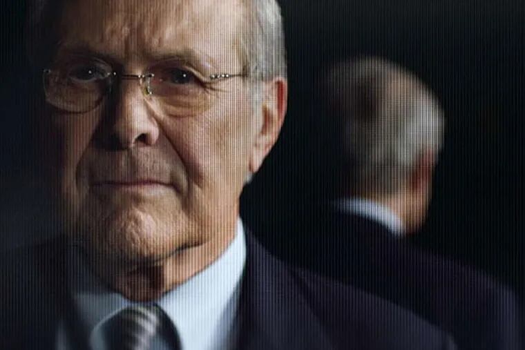 'The Unknown Known': Morris' portrait of Rumsfeld one we already knew