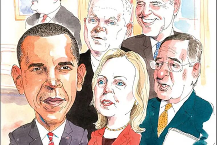 What power looks like now: Obama's inner circle