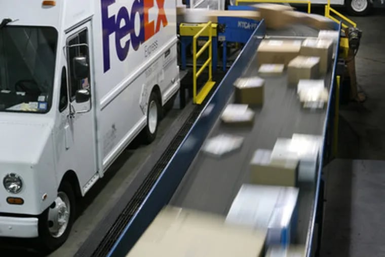 Fedex Express Truck Inside