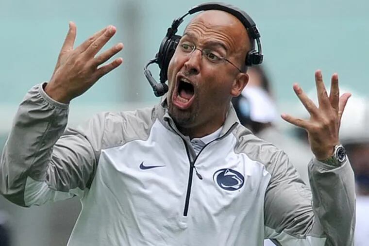 Unit coach: No more excuses for Penn State offensive line