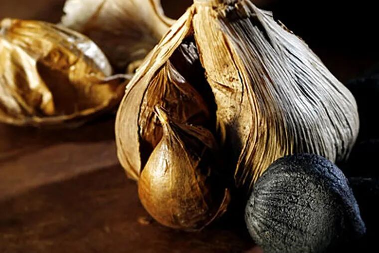 Garlic in a new hue: Black