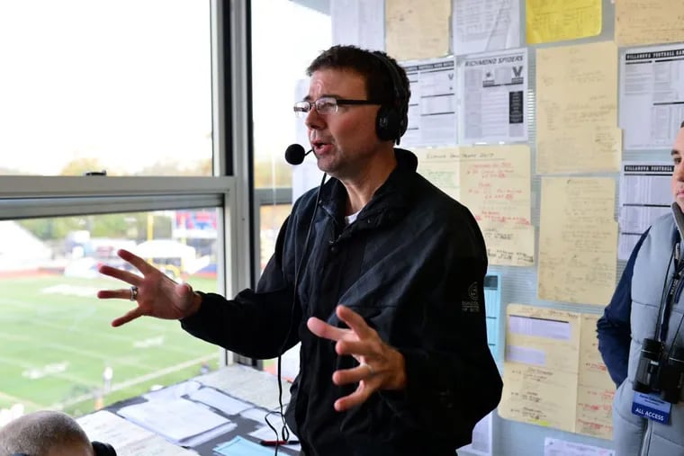 Ryan Fannon right at home broadcasting Villanova