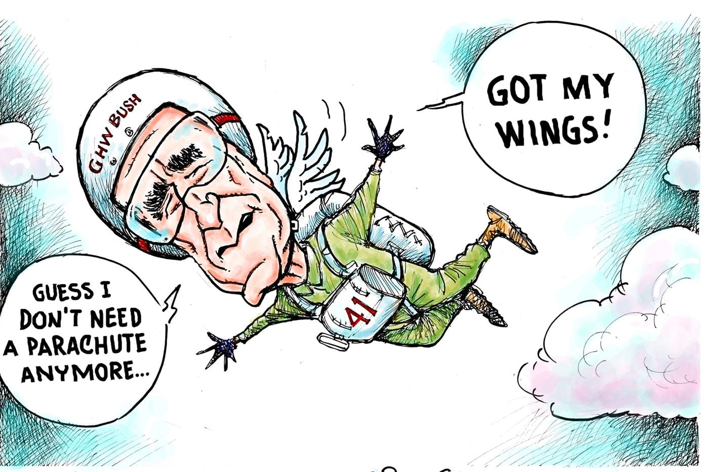 10 cartoons honoring George H.W. Bush’s memory | Opinion