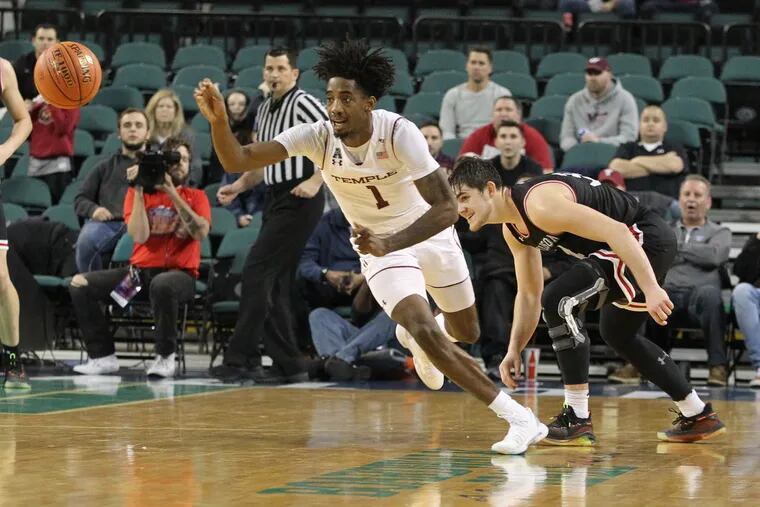 Quinton Rose dunk sparks Temple basketball win over Davidson in overtime